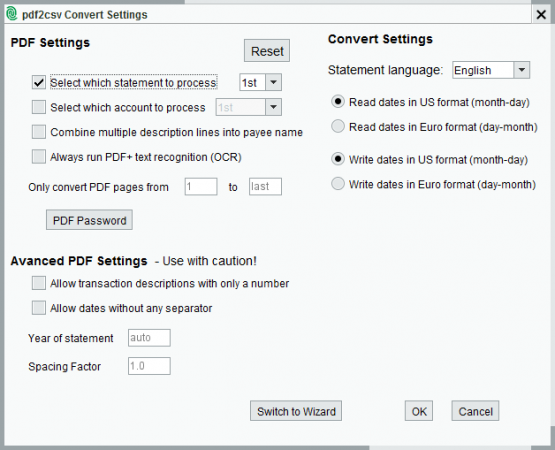 Spreadsheet Converters - MoneyThumb